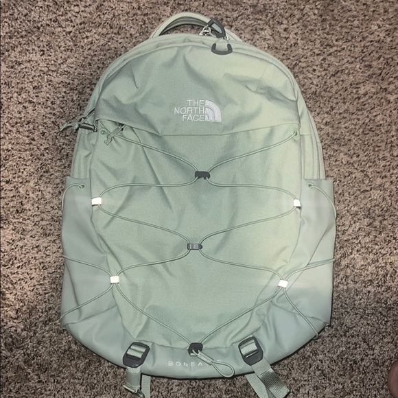 The North Face | Bags | The North Face Green Borealis Backpack With ...